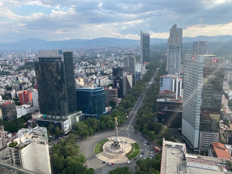 멕시코 멕시코시티 레포르마 루프탑바 Cityzen Rooftop Kitchen - Sofitel Mexico City ...