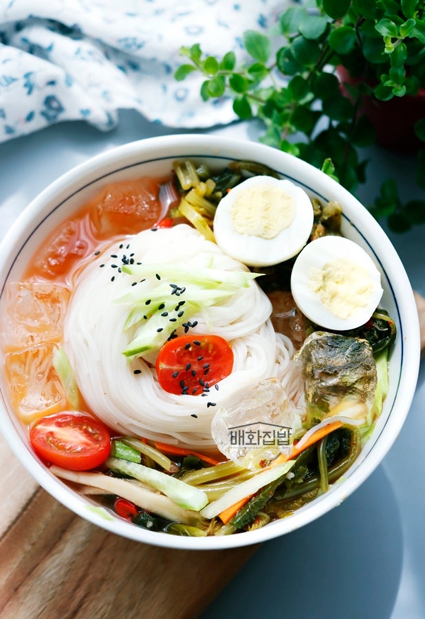 열무 김치말이국수 시원한 냉국수 열무국수 레시피 만들기 육수 열무물국수 만드는법 네이버 블로그