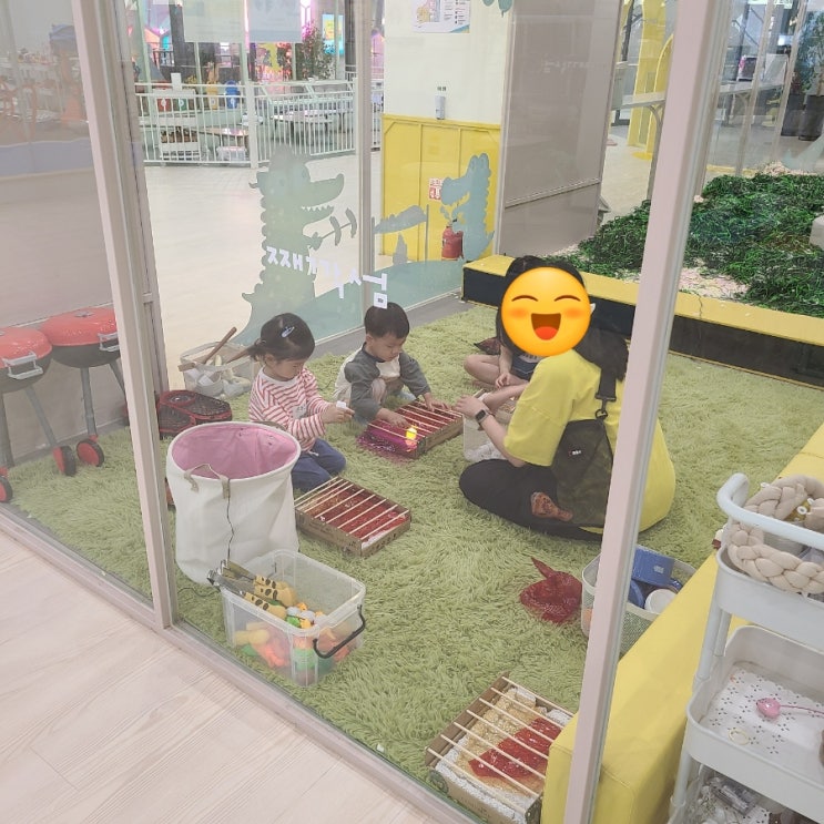 분당 판교 아이와 가볼만한 곳 4세 5세 연년생 어린이체험 째깍섬 판교점 오감클래스 체험후기 및 장단점 네이버 블로그