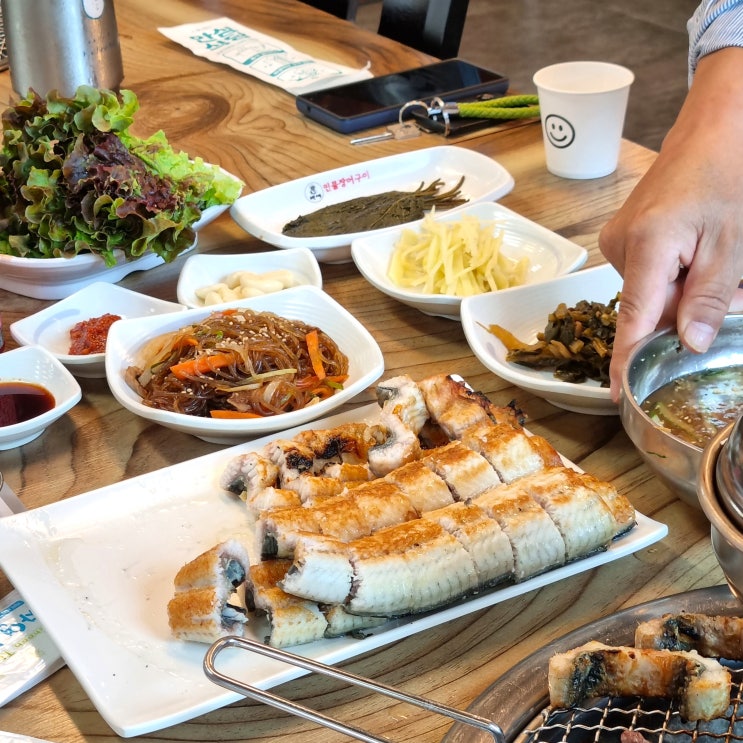 논산 장어 맛집 백세민물장어소갈비살 가족외식 다녀왔어요. : 네이버 블로그