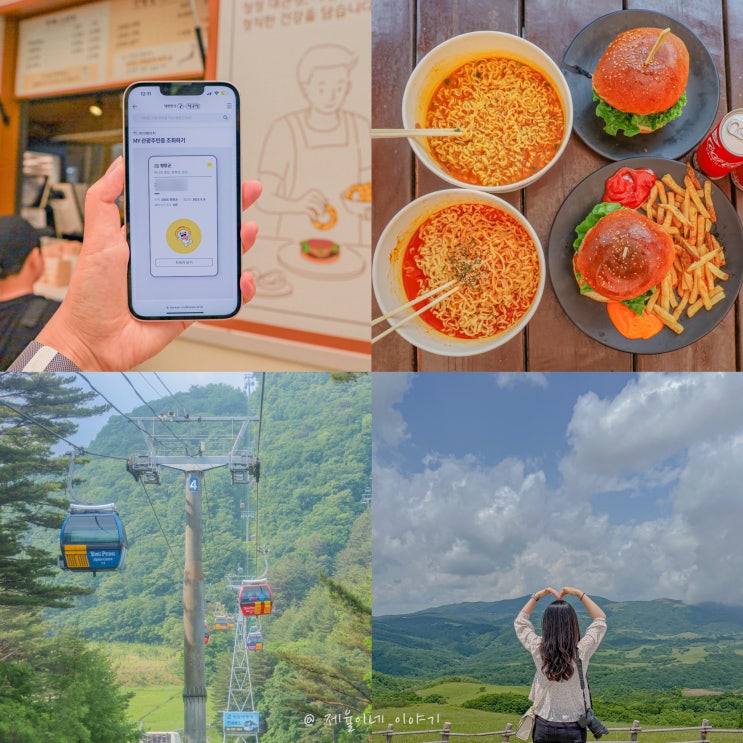 평창 가볼만한곳 1박2일 여행 코스 대관령 삼양목장 발왕산 케이블카 등 네이버 블로그