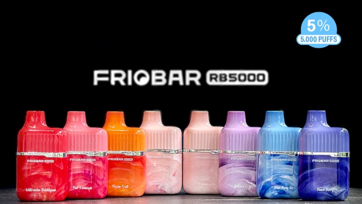FRIOBAR 5% 일회용 전담 브이갓 액상과 흡사한 타격감 : 네이버 블로그