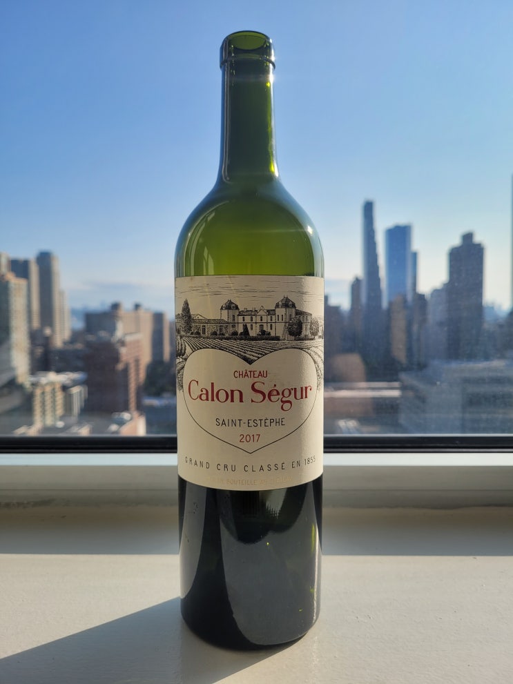 샤또 깔롱 세귀르(Chateau Calon-Segur) 2017 : 네이버 블로그