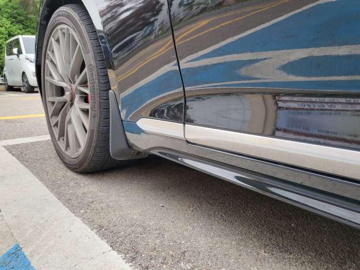 제네시스 DH G80 스포츠 머드가드(올뉴K5용) 장착! : 네이버 블로그