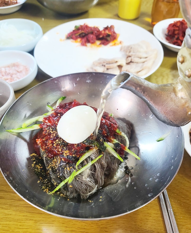 양양시장 단양면옥 막국수 냉면 수육 허영만냉면 양양시장허영만 백반기행 막국수 네이버 블로그