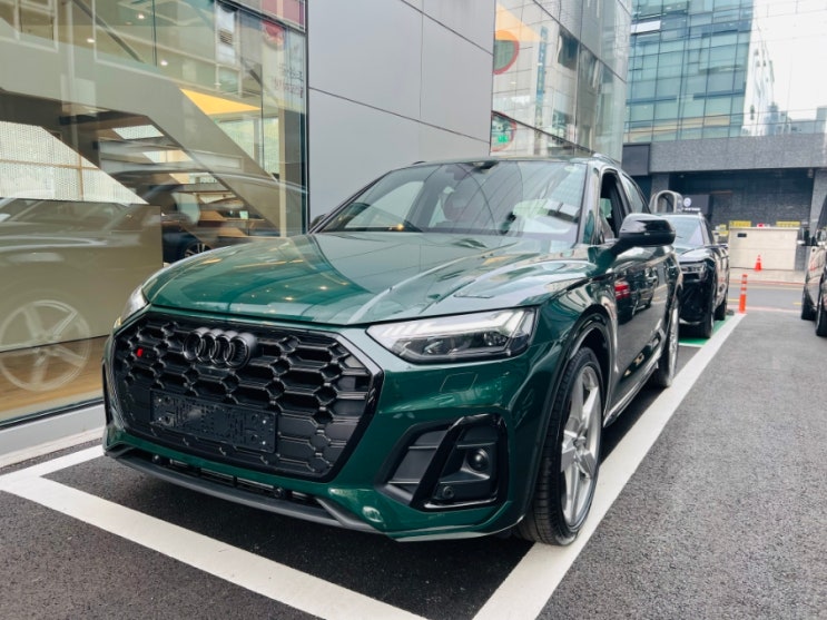 23MY SQ5 TFSI / Greenwood Green / Red Seat [Audi Exclusive] : 네이버 블로그