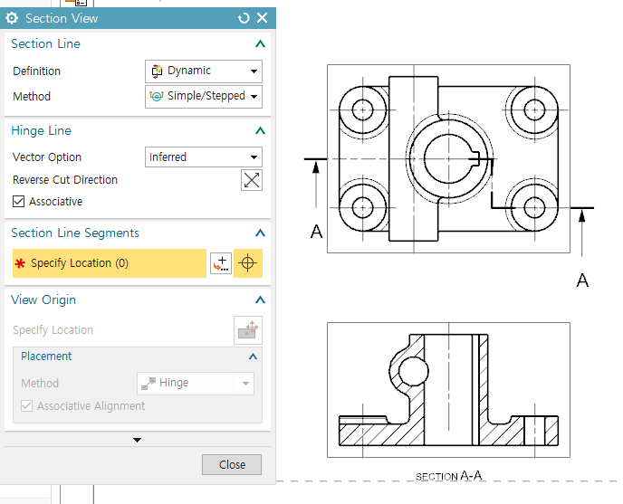 3D 제품설계 35일차 - NX( break out section view) : 네이버 블로그