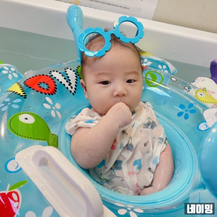 육아 후기 아기 수영장 베이비엔젤스 이마트 광교점 50일 아기랑 다녀왔어요 네이버 블로그