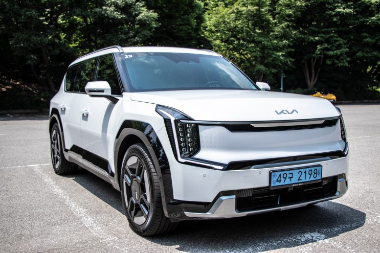 실제 가격은 6,920만원부터, 기아 EV9 어스 4WD 시승기 : 네이버 블로그