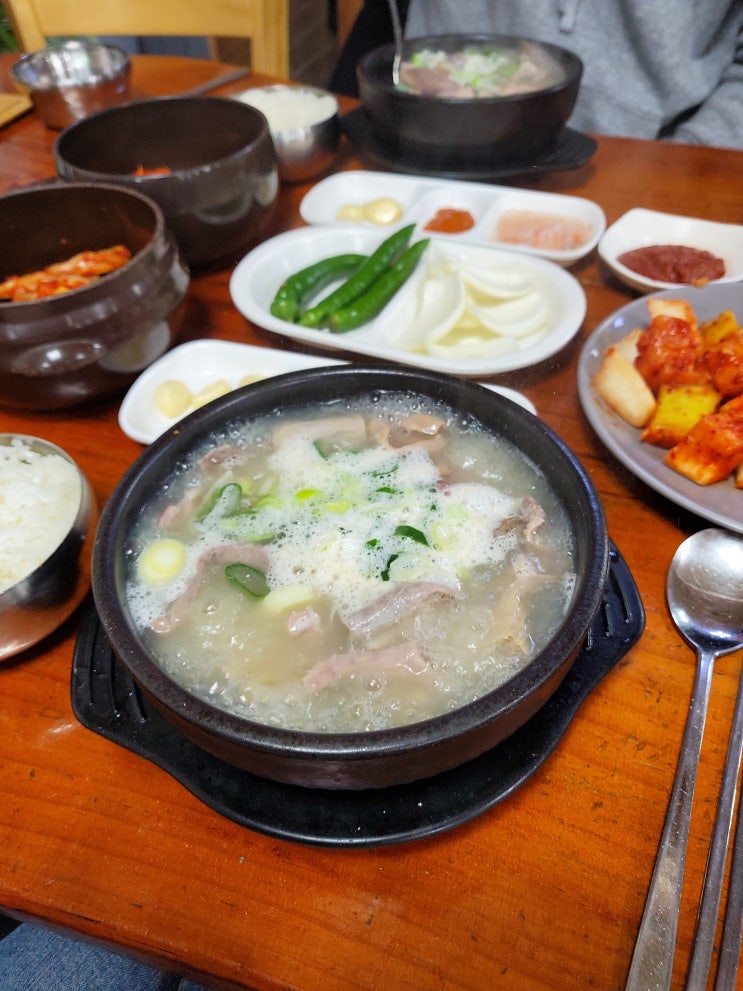 파주 경의선 금촌역 근처 에서 유명한 순대국 맛집 추천 큰손집 네이버 블로그