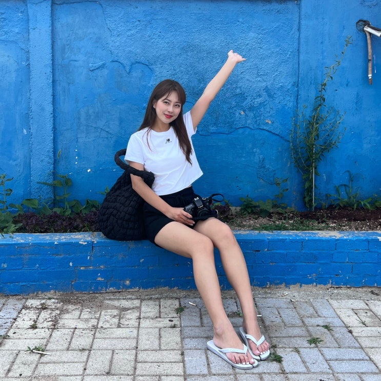 뉴발란스 우먼스 크롭 여자 반팔티 Y2k 패션 코디 굿 네이버 블로그
