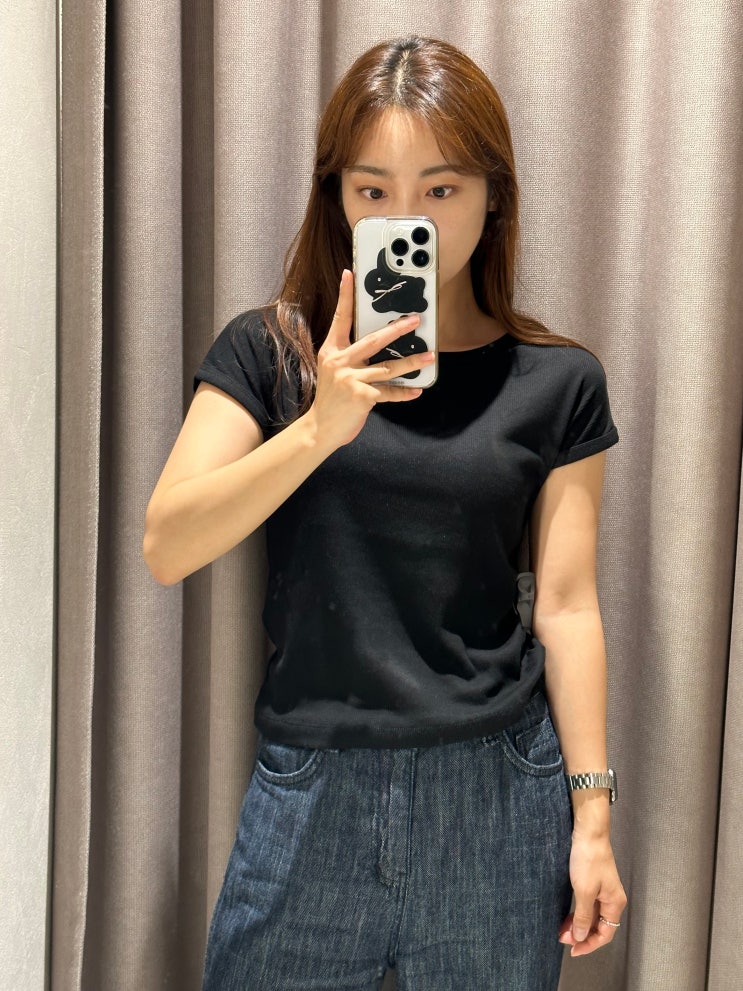 자라 Zara 여름 신상 제품 입어보기 착샷 및 내돈내산 구입 후기 롯데백화점 센텀시티점 매장 방문 피팅 네이버 블로그