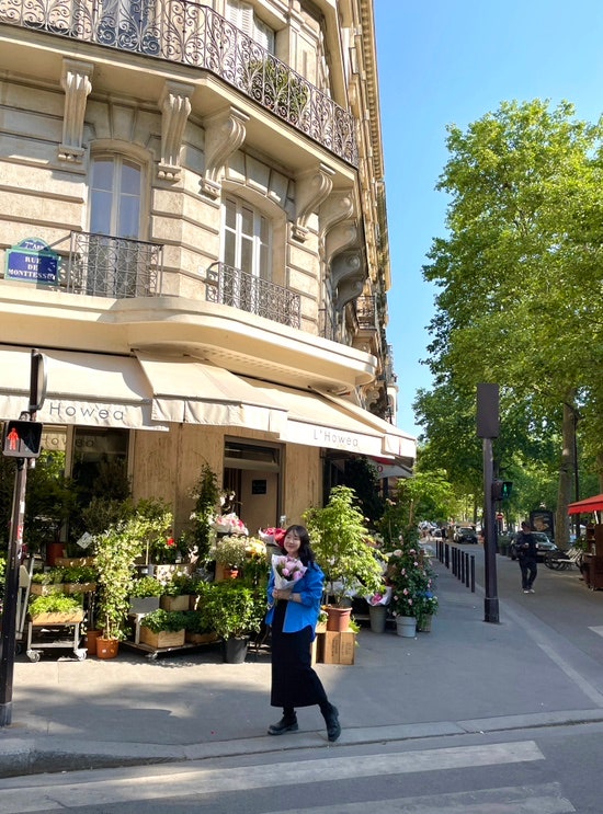🇫🇷유럽여행 파리 2일차 : 버스트로놈 L'Howea 꽃집 에펠탑 인생샷 루브르 까르네 먹통 스타벅스 1호점 카푸친스 라파예트 ...