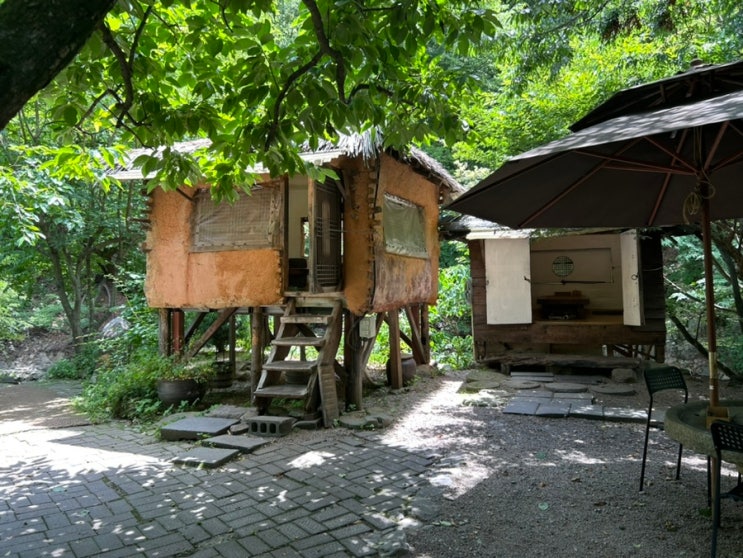 장안 오리고기 산장 개별룸에 뷰가 좋아서 가끔 찾는곳 네이버 블로그