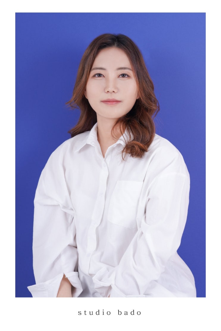 부산 증명사진 광안리 스튜디오바도 컬러증명사진 찍은후기 네이버 블로그