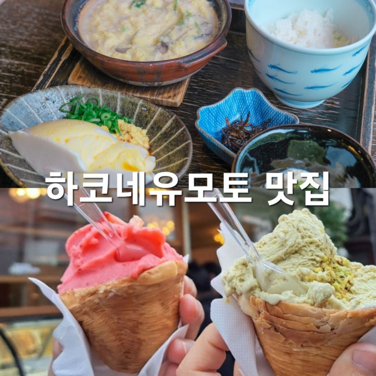 일본 하코네유모토 맛집 유바동 나오키치 두부덮밥은 비추 하코네 돌체 스튜디오 스텔라 젤라또는 강추 네이버 블로그