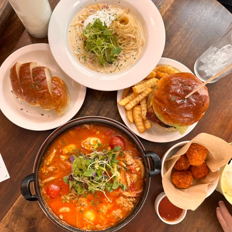 고양 삼송동 맛집 가성비 넘치는 파스타 수제햄버거 더코너비스트로 네이버 블로그