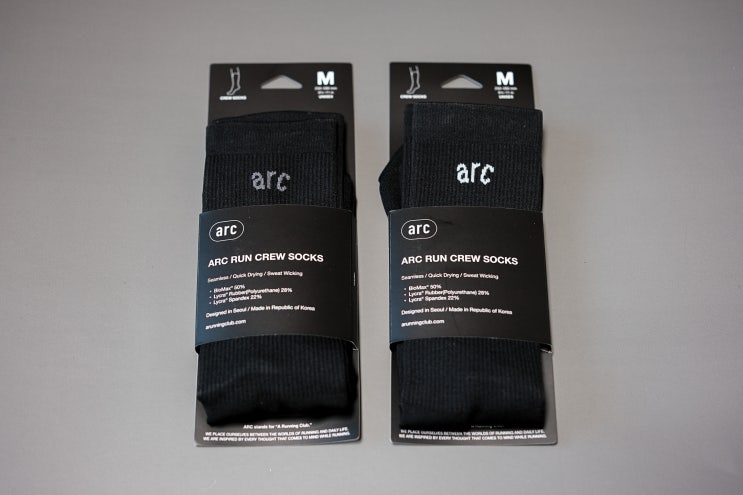 ARC Run Crew Socks (러닝, 운동 양말 추천) : 네이버 블로그