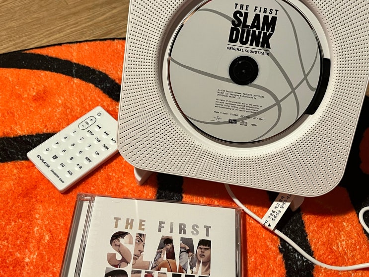벽걸이 CD플레이어 [에듀플레이어 EA30] 구매 후기+ 텐피트(10-FEET) - Collins 앨범/더 퍼스트 슬램덩크 공식 OST 앨범 : 네이버 블로그