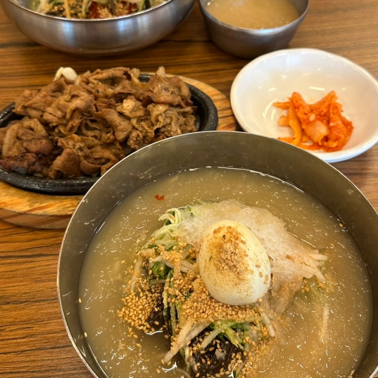 양주시 고읍동 육쌈냉면 맛집 우일면옥 솔직후기 네이버 블로그