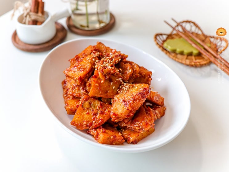 매운어묵볶음 레시피 도시락 반찬 매콤어묵볶음 만드는법 어묵요리 네이버 블로그
