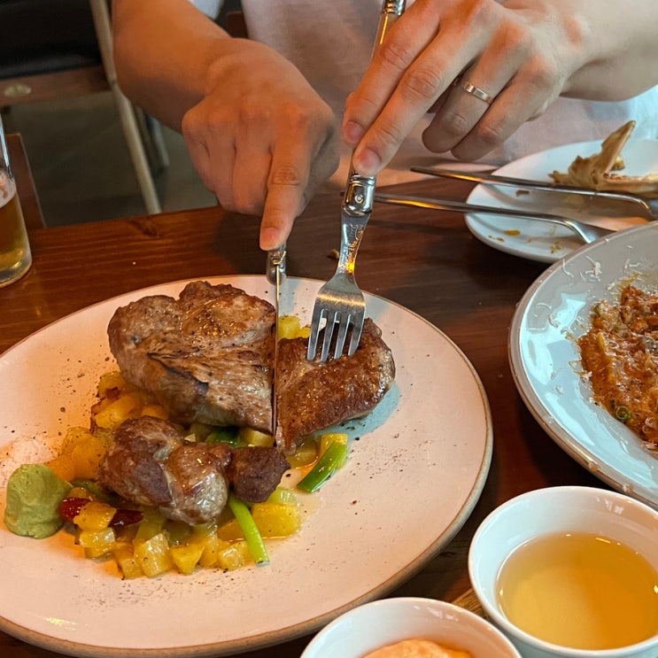마곡나루역 다양한 주종과 함께하는 파스타 스테이크 맛집 잔잔하게 네이버 블로그
