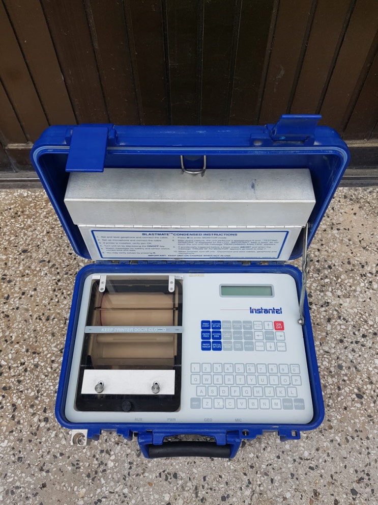 계측기 blastmate 2 DS-477 발파진동소음측정기 : 네이버 블로그