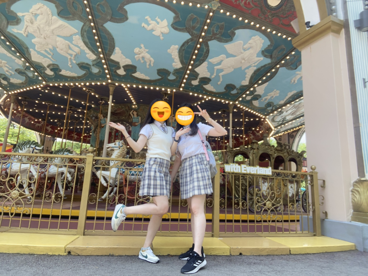 용인 에버랜드 교복 대여 교복몰 용인점 내돈내산후기 네이버 블로그