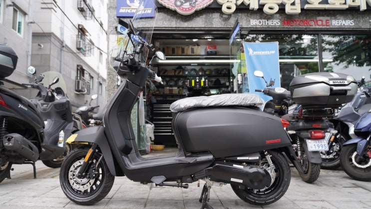 람브레타 V125 신차출고 : 네이버 블로그