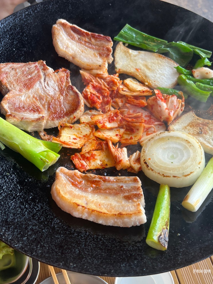 인천대공원 맛집 캠핑 분위기 느끼며 먹는 고깃집 인더캠핑 In The Camping 네이버 블로그