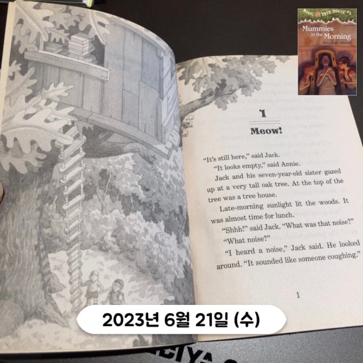 [oz영어원서읽기]Magic Tree House#3_Mummies in the Morning : 네이버 블로그