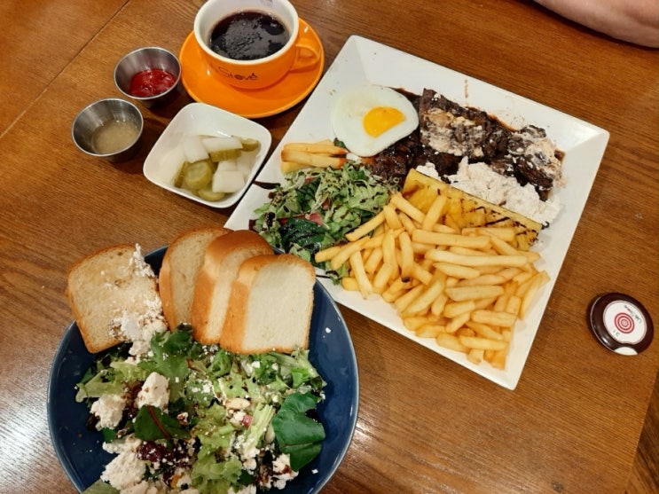 기흥역맛집 구갈동맛집 기흥ak 어글리스토브 Ak기흥점 리코타치즈 듬뿍 샐러드 안창살 스테이크 네이버 블로그