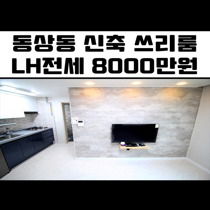 김해 Lh전세 가능한 신축 쓰리룸 동상동 엘리베이터 있어요~ 방2개 거실넓은 투룸 원룸 임대 Lh 전문 부동산 공인중개사