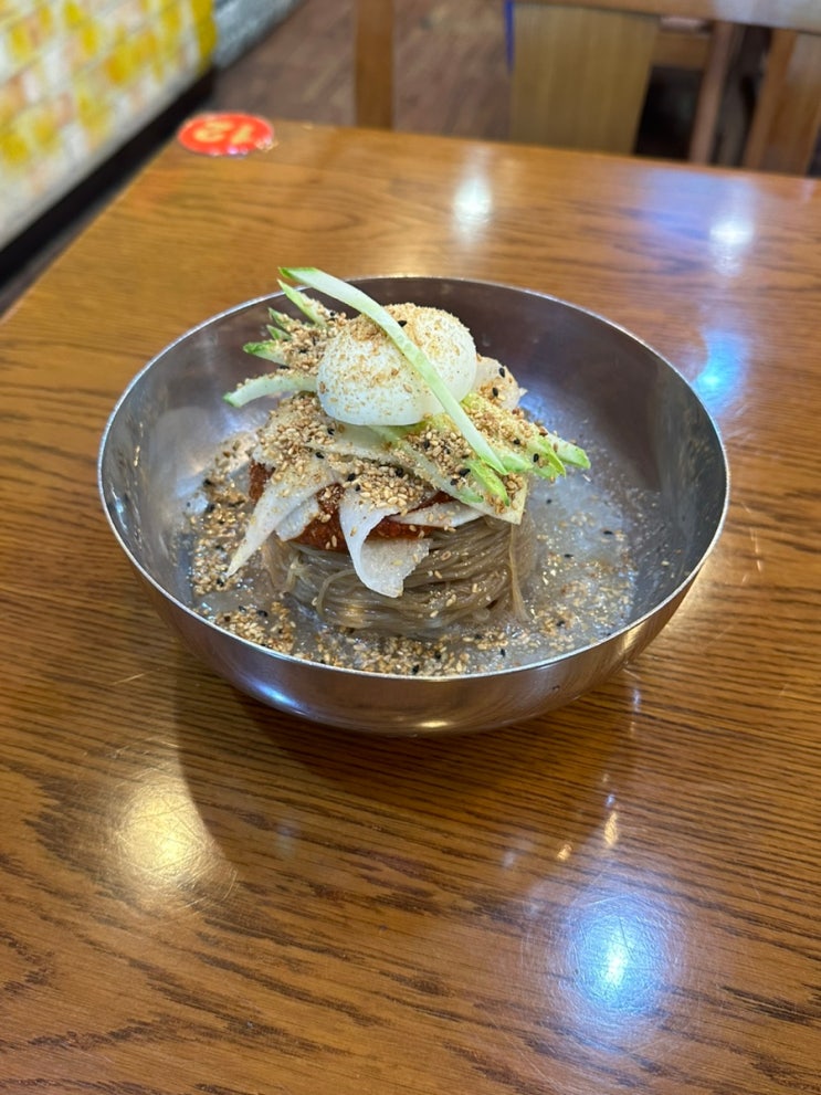 중랑구 면목동 맛집 :: 삼대신냉면평양만두국, 매콤한 비냉 맛이 일품! : 네이버 블로그