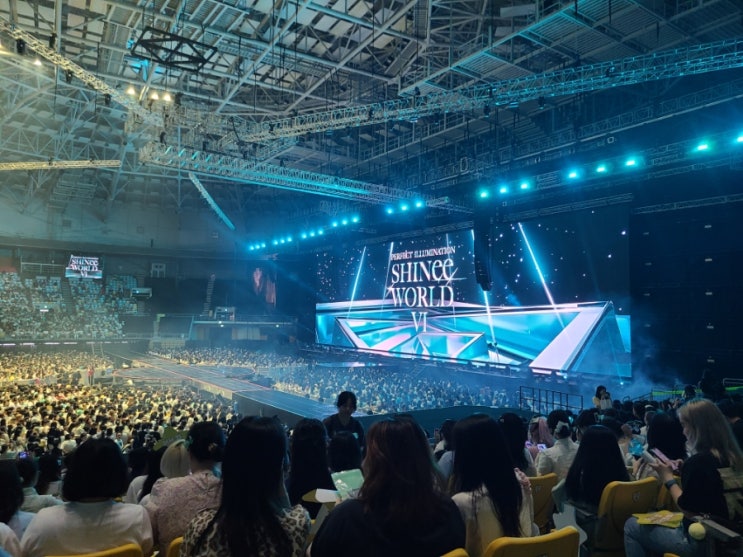 KSPO dome 올림픽체조경기장 2층 28구역 시야 샤이니 콘서트 후기 230623 : 네이버 블로그