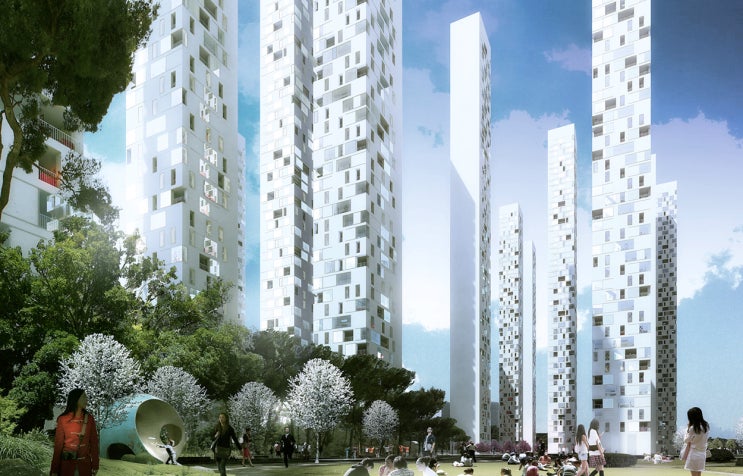 남향, 맞통풍 그리고 조망: 송도 랜드마크시티 A4BL / REX, 2010 : 네이버 블로그