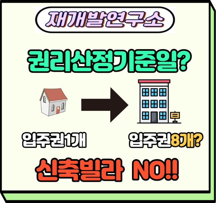 모아타운2차 선정지 권리산정기준일 현금청산 네이버 블로그
