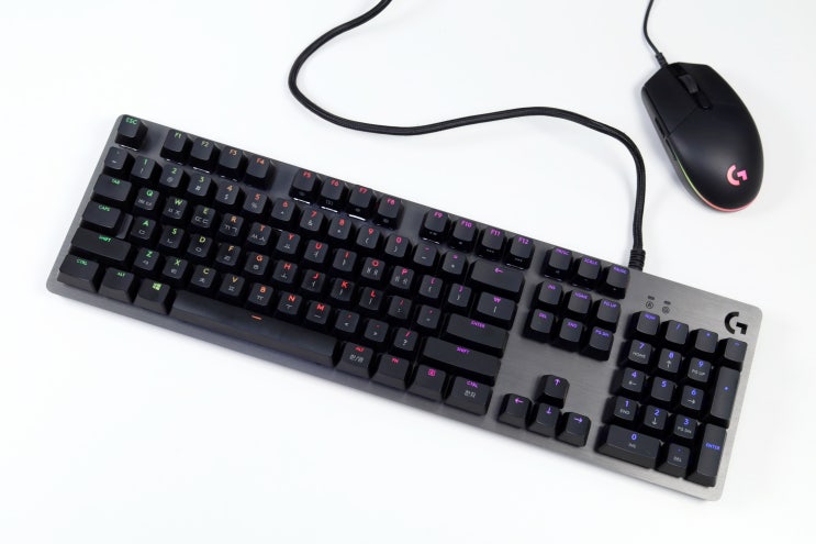 게이밍 키보드 로지텍 G512 GX Brown 유선의 탄탄한 사용감 : 네이버 블로그