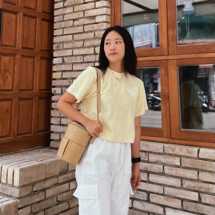 6월 여름코디 데일리룩🌴 렉토 티셔츠, 나이키 에어리프트, RSVP Paris 데일리백 : 네이버 블로그