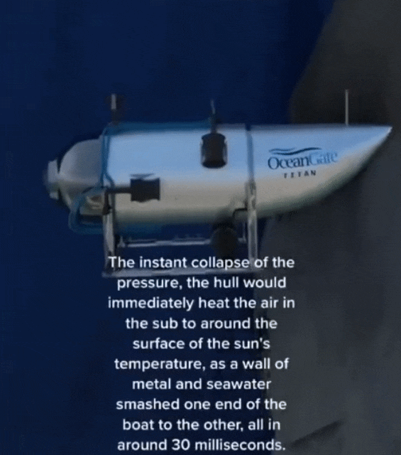 파멸적인 내파(catastrophic implosion), 오션게이트 잠수정 사고의 원인 : 네이버 블로그
