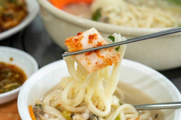 살아있네 바지락마을손칼국수 안산 대부도 맛집 네이버 블로그