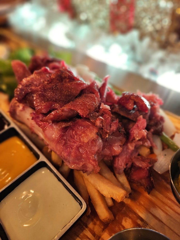 강남역맛집 스포츠경기 보기 좋은 왕스펍수비드학센 비프고르곤크림파스타 생맥주 네이버 블로그