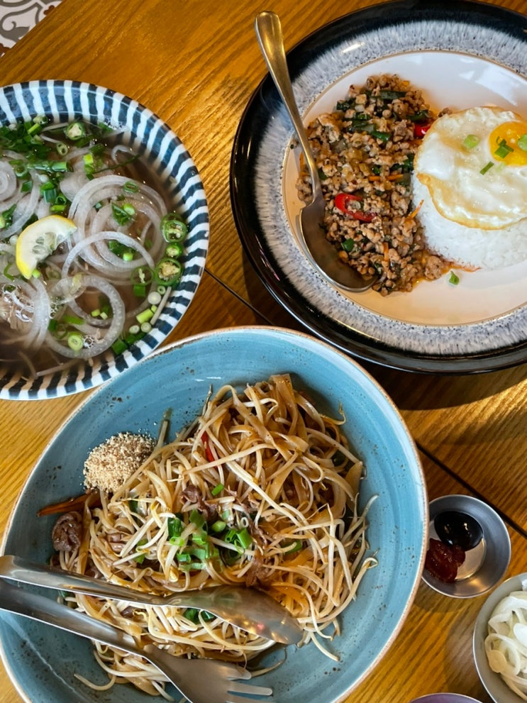 북수원/만석공원 맛집 [벤탄빌라] 쌀국수,팟타이,카오팟무쌉 : 네이버 블로그