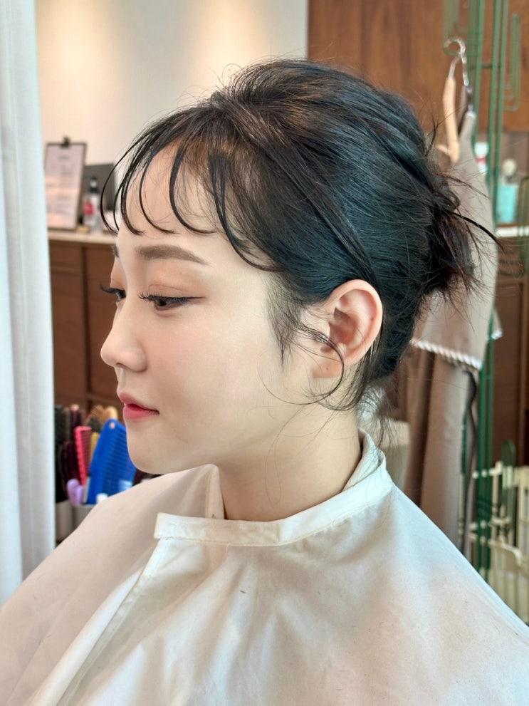 김포 메이크업 나니아뷰티하우스 데이트 전 필수 헤어메이크업 단발머리 Mz스타일 네이버 블로그