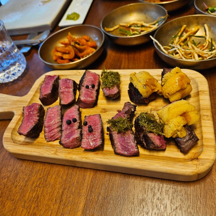 분당 정자동 맛집 한우 우마카세 가능한 정자동 소고기 맛집 우텐더 방문기 ㅡ 16개월 아기와 초기 임산부 관점 네이버 블로그