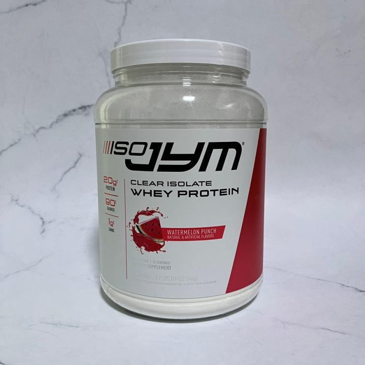 "ISO JYM 100% 클리어 WPI 프로틴 분리유청단백질" 수박맛 프로틴 추천 : 네이버 블로그