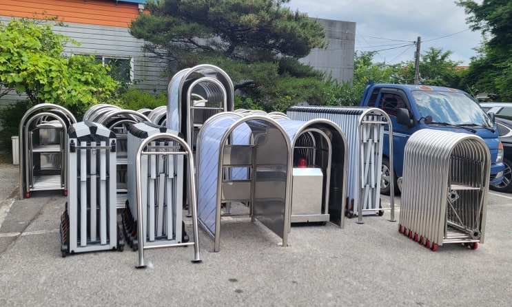 공장 자바라 출입문에 자동문1대 와 스텐거푸집1조 제작 설치조건과 시공 사례``전북 전주 전주시 스텐자바라대문 네이버 블로그
