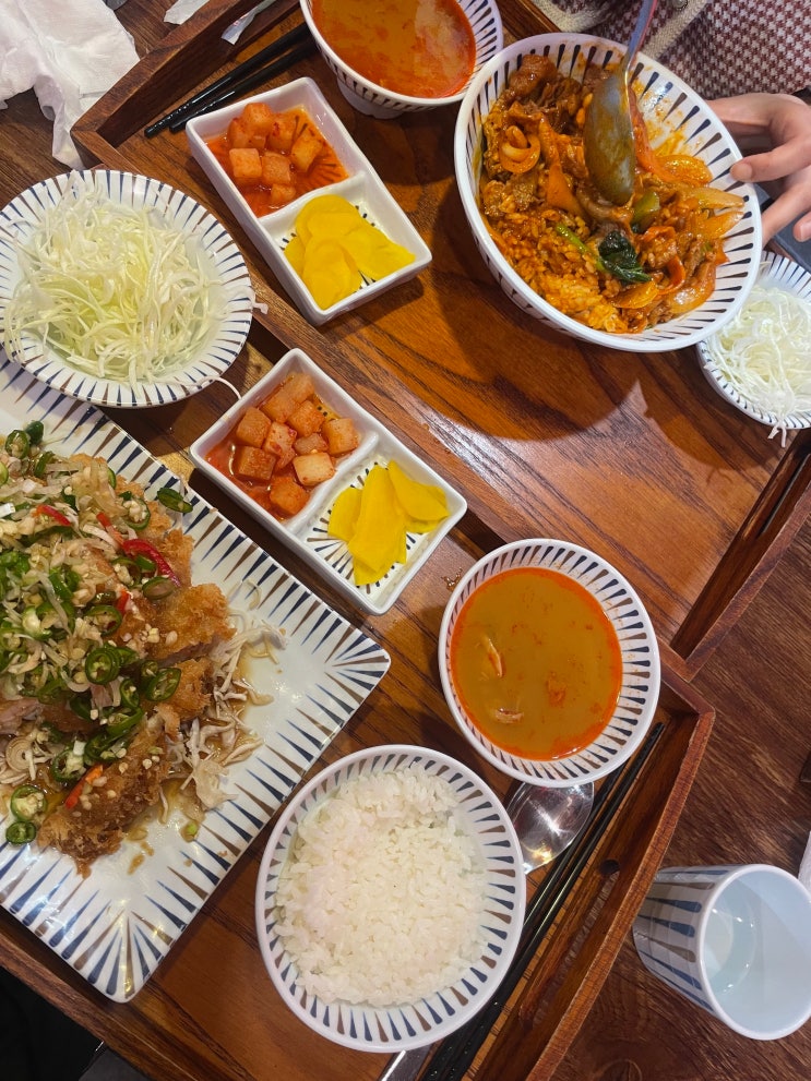 뚝섬역 서울숲역 성수동 중식퓨전맛집 제육덮밥 돈카츠 추천 중화카츠 네이버 블로그