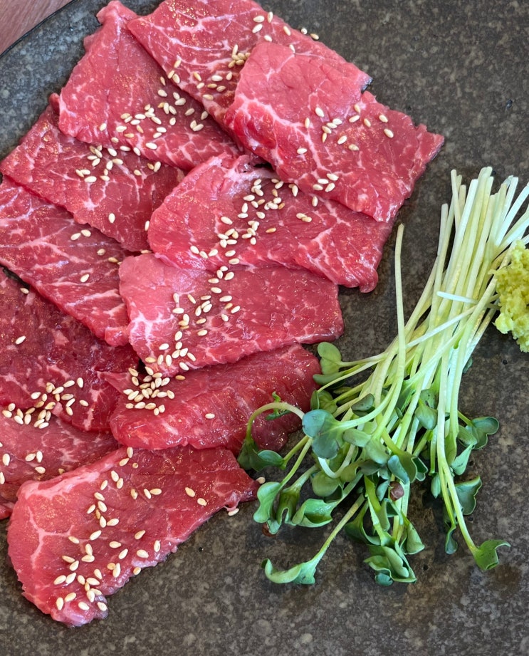 경기광주 새로생긴 태전동 맛집 육회연어무한리필 육회바른연어 후기 네이버 블로그