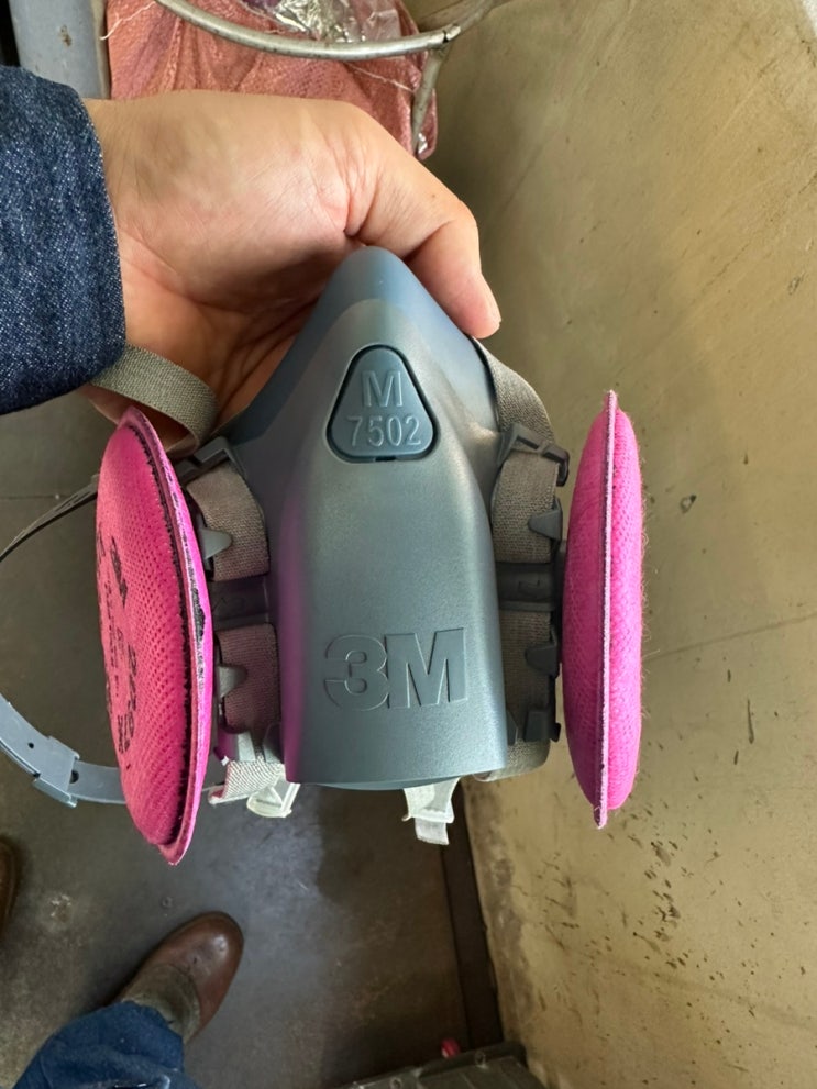 3m 7502용접 마스크 특급 방진필터2097k : 네이버 블로그